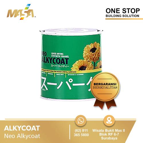 Jual NEO ALKYCOAT SYNTHETIC ENAMEL / CAT KAYU DAN BESI - Putih, 0.9LT ...