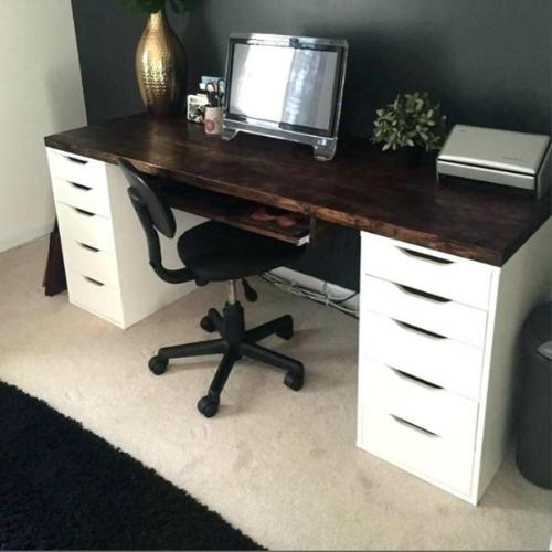 Jual meja komputer meja kerja minimalis meja computer set nakas - Kota ...