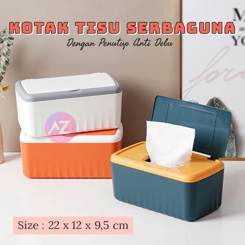 Jual AZ KOTAK TISU DENGAN PENUTUP ANTI DEBU BOX TISSUE BASAH TEMPAT ...