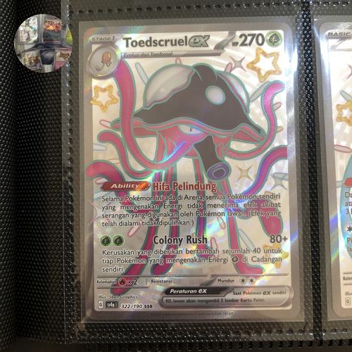 Jual Pokemon tcg indonesia toedscruel SSR SV4a - Kota Bontang ...