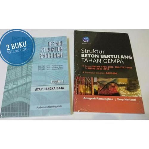 Jual ASLI BUKU PAKET DESAIN ATAP BAJA DAN BETON BERTULANG - Kota ...