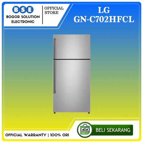 Promo Kulkas LG Inverter GNC702HFCL LG 2 Pintu GN-C702HFCL 506 Liter ...