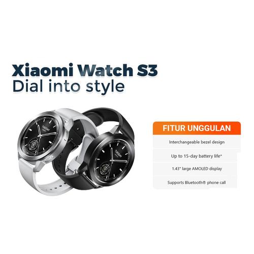 Jual Mi Watch S3 Bluetooth 5.2 Smart Watch 1.43" AMOLED Screen Heart ...