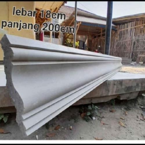 Jual lisplang beton lisplang profilan tempel pul beton ukuran 18x2m ...