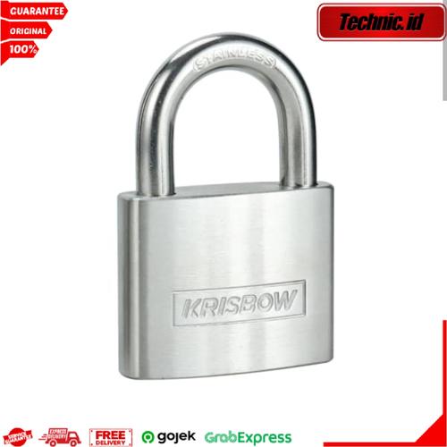 Jual Krisbow Gembok Stainless Steel Brass Cylinder Gembok Pagar Rumah ...