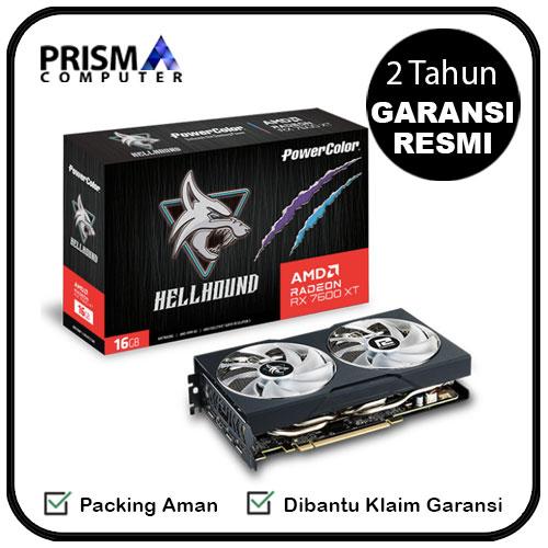 Jual VGA POWERCOLOR RX 7600 XT HELLHOUND 16GB GDDR6 - Jakarta Barat ...