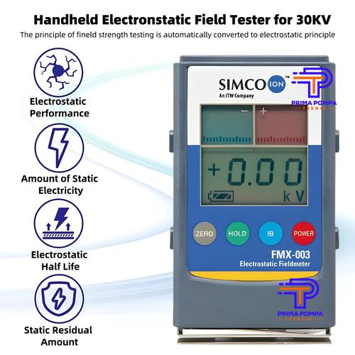 Jual FMX-003 ESD Test Meter/ Electrostatic Field meter Handheld simco ...