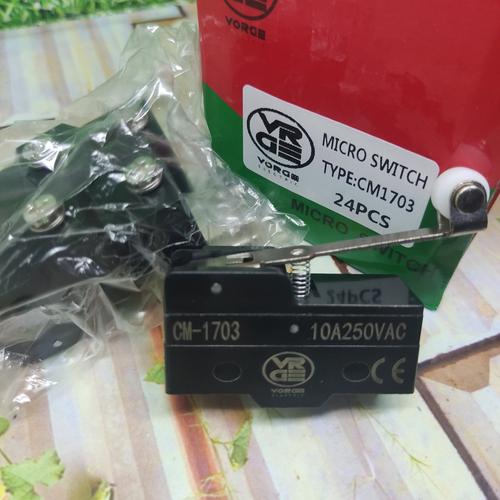 Jual Micro Switch CM-1703 Saklar Sensor Limit Switch FORT cm1703 ...