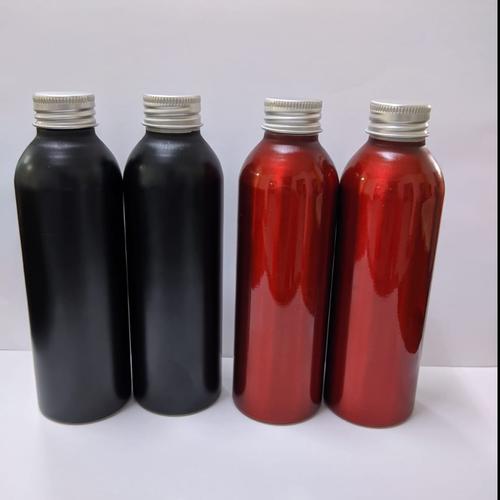 Jual Botol Kaleng Aluminium 170ml Warna Merah & Hitam + Tutup Ulir ...