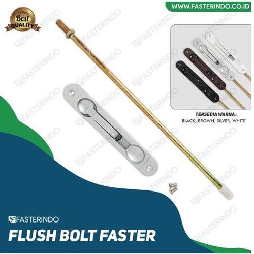 Jual Flush Bolt / Grendel Tanam Slot merk Faster - Putih - Kota ...