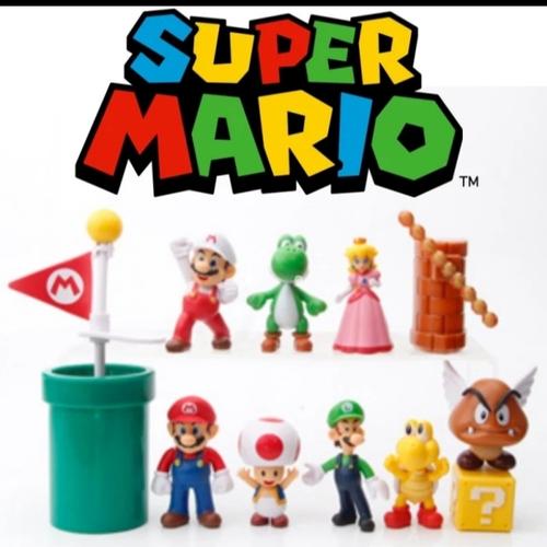 Jual Super Mario Figure Set - Mainan Super Mario Set Figure Action ...