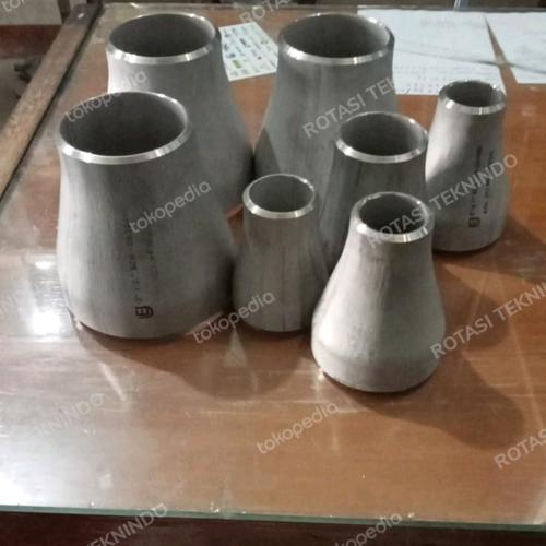 Jual Reducer Las Sch10 / Over Sock Las Stainless SS304 11/2" x 1" inch ...
