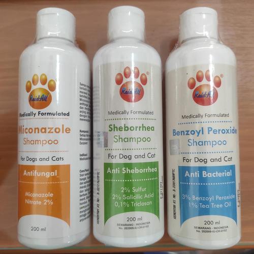 Jual MICONAZOLE shampoo anti jamur / fungal untuk kucing dan anjing ...
