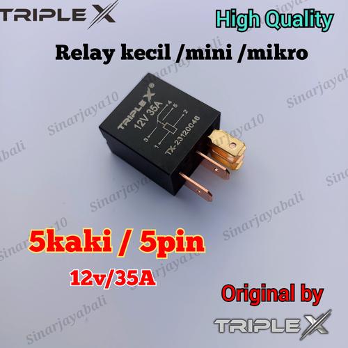 Jual relay 4kaki 5kaki mini rellay 4 kaki 5 kaki mikro micro kecil ...