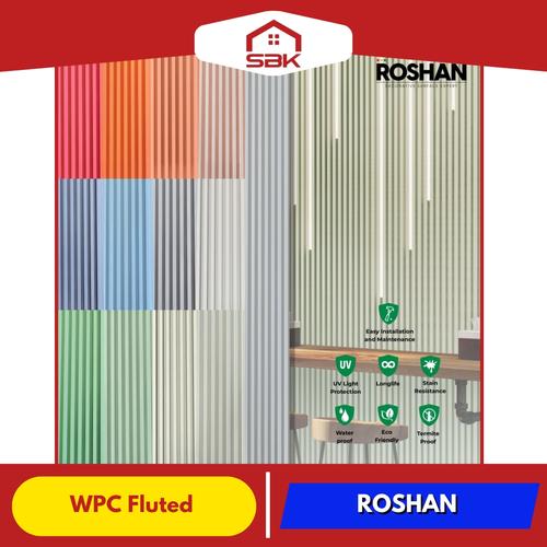 Jual Dekorasi Dinding | Wall Panel Fluted 148 WPC Roshan 2900x148MM ...