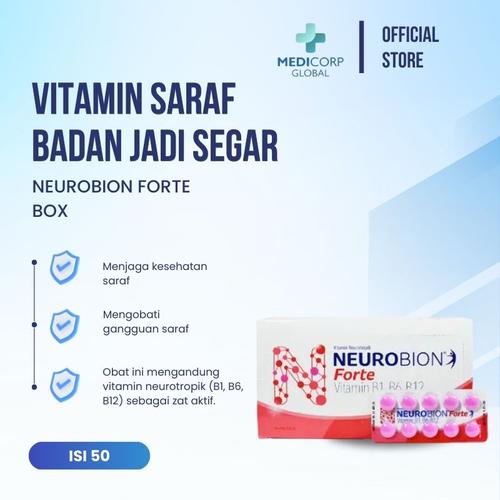 Jual Neurobion forte vitamin saraf pegal lelah letih capek otot isi 50 ...