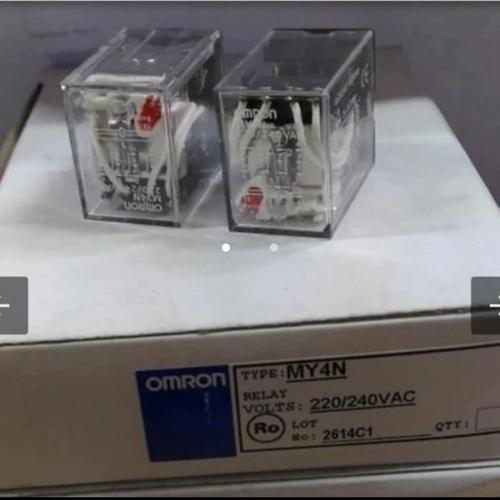 Jual Relay omron my4n 12v 24v 48v 220vac soket 14 pin per pack isi 10 pcs - 12vdc - Kab ...
