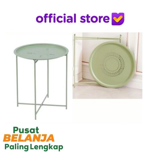 Jual Meja Teras Dengan Tray Free Packing- Hijau Muda - Jakarta Timur ...