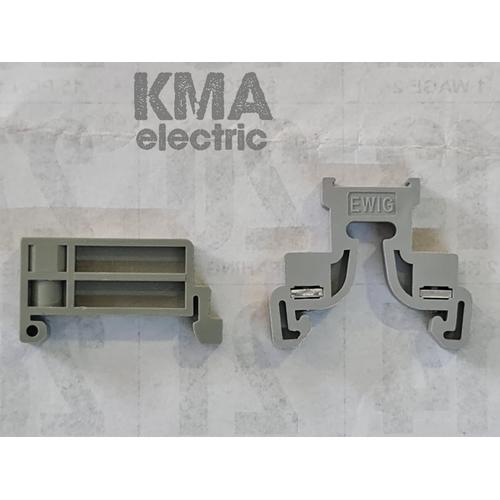 Jual stopper terminal block din rail - biasa - Jakarta Pusat - KMA electric | Tokopedia