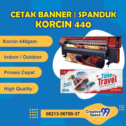 Jual Cetak Banner | Spanduk Korcin 440 - Jakarta Barat - 99 ...