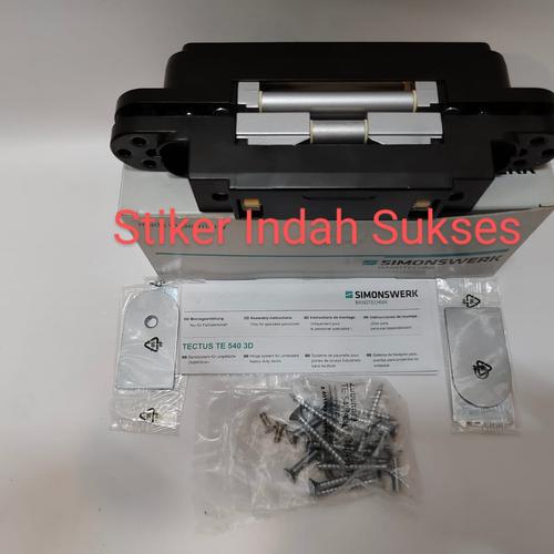 Jual ENGSEL TANAM TECTUS TE-540-3D-SILVER SIMONSWERK CONCEALED HNGE ...