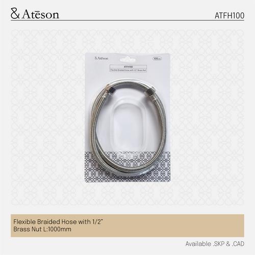 Promo ATESON ATFH100 Selang Fleksibel Anyam Dua Nut Panjang 100 cm ...