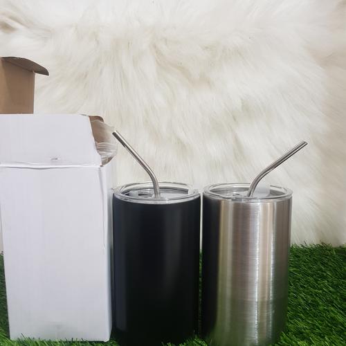Jual Tumbler Americano POLOS Plus Sedotan Stainless Termos 600ml ...