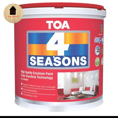 Jual Toa 4 Seasons Cat Tembok Interior 5 Kg Semua Warna Tersedia - Kota ...