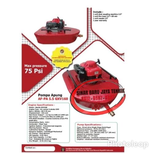 Jual pompa Air Apung GXV 160 HONDA 2.5 Inch | Floating pump - Jakarta ...
