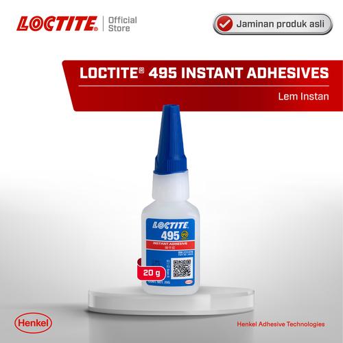 Promo Henkel LOCTITE 495 Instant Adhesive Lem Instan Lem Super Glue 20 ...