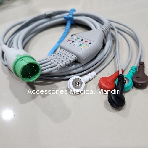 Jual Kabel ecg/ ekg Zoncare 5 Lead 6 pin - Kota Medan - Accessories ...