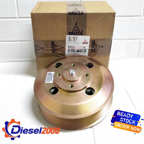 Jual 05715356 PULLEY PULI POLI KIPAS FAN SUPPORT + PILLOW BLOCK BOMAG ...