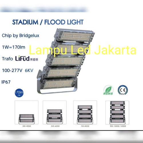 Jual lampu tembak stadion gedung 1200watt 1000w. lampu floodlight ...