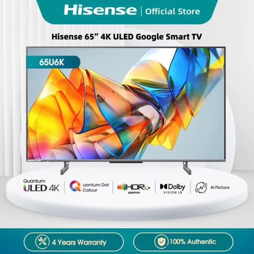 Jual TV HISENSE 65U6K GOOGLE TV 65 INCH ULED UHD | ANDROID TV 65 INCH ...