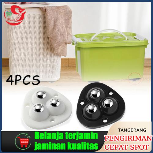 Jual 4pcs Roda Tempel/ Roda Troli 360 Stainless Universal / Roda Kastor ...