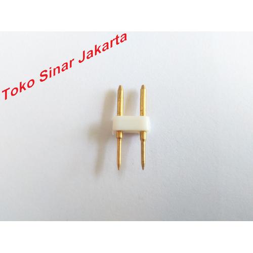 Jual Pin Jarum Socket Soket Lampu LED Strip SMD 5050 Light Selang ...