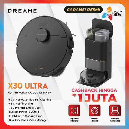 Promo Dreame X30 Ultra Robot Vacuum Cleaner Enchance MopExtend Self ...