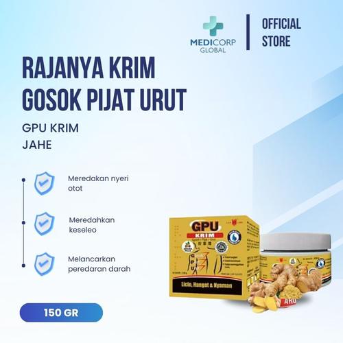 Jual GPU krim jahe cap lang obat gosok / nyeri otot / pegal linu 150 gr ...