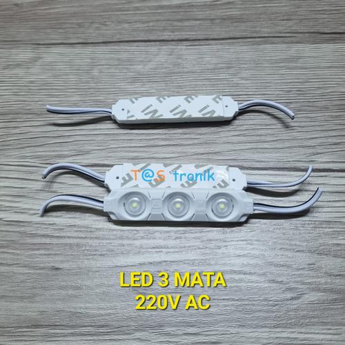 Jual LED strip 3 mata 220V AC Led strip 3mata 220VAC Led Putih - Kab ...