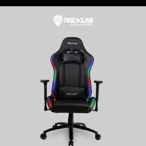 Promo Rexus Gaming Chair RGC103 RGB NEW - Black Cicil 0% 3x - Jakarta ...