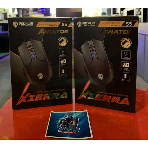 Jual Mouse Rexus RXM S5 Mouse Gaming Wireless - Black - Kota Balikpapan ...