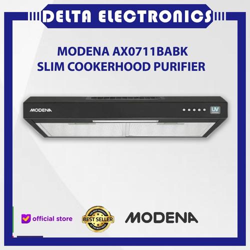Promo Modena AX0711BABK Cooker Hood Modena AX0711BABK - Slim Hood 70 Cm ...