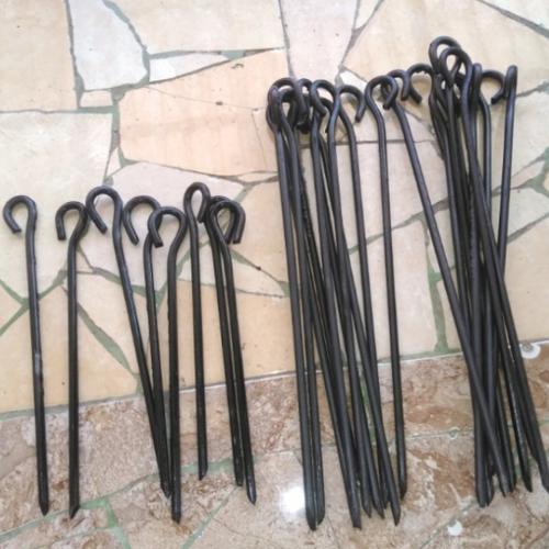 Jual Patok Tenda Besi / Pasak Tenda Bahan Besi Panjang 20cm - 30cm ...
