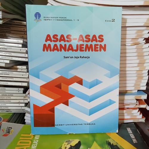 Jual ASAS-ASAS MANAJEMEN EDISI 2 - SAM'UN JAJA RAHARJA - Kota Depok ...
