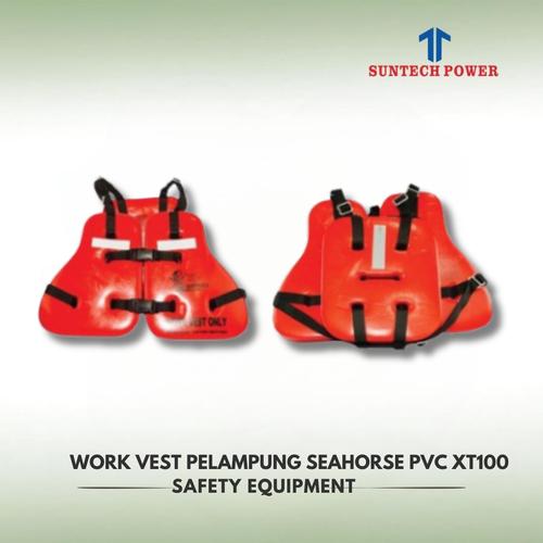 Jual Work Vest Pelampung Merk Seahorse Life Jacket PVC XT100 Safety ...