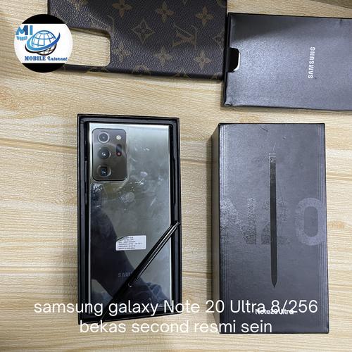 Jual Samsung galaxy Note 20 Ultra 8/256 bekas second murah resmi sein ...