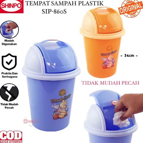 Jual SHINPO SIP-860S TEMPAT SAMPAH PLASTIK DENGAN TUTUP CARTILLO TRASH ...