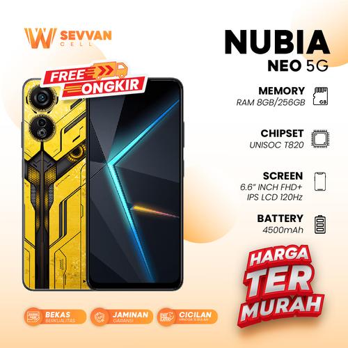Jual Handphone Nubia Neo 5G Ram 8 256GB RESMI - D - Kota Tangerang ...
