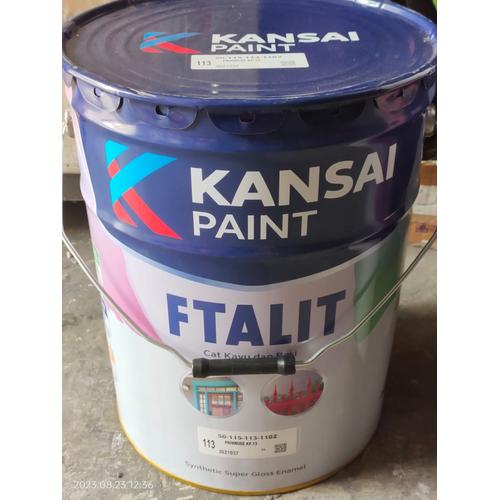 Jual Cat Besi Kayu Kansai Ftalit KF-113 Primrose Kuning Gading - 1kg ...