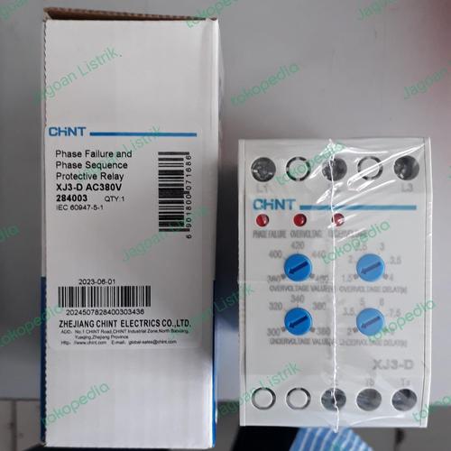 Jual PFR Chint Phase Failure Relay XJ3-D 380V Chint XJ3D - Kota ...